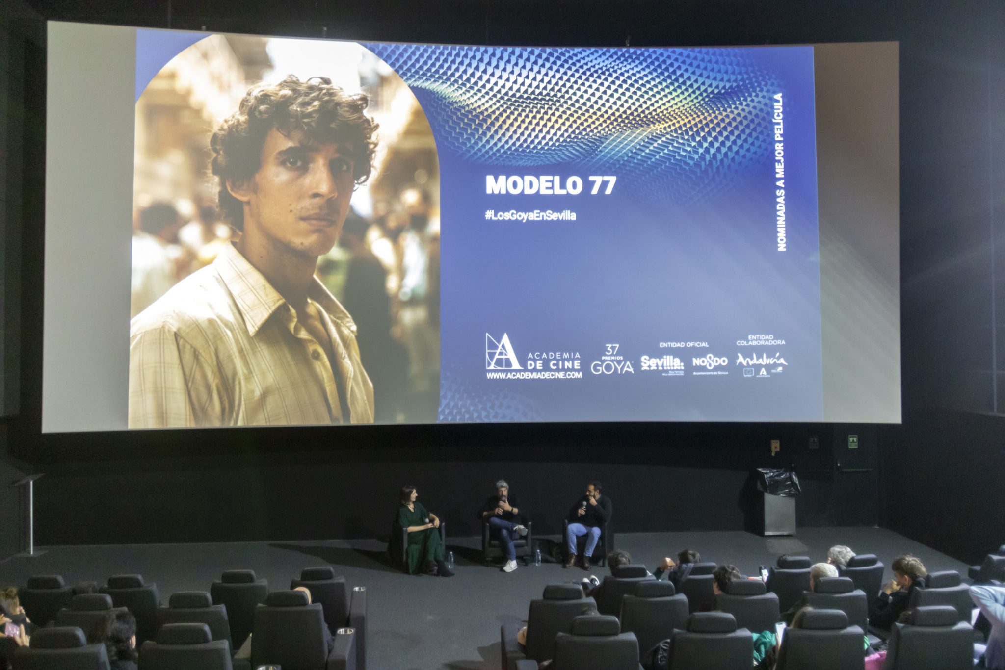 Alberto Rodríguez y Jesús Carroza presentan Modelo 77 al público de ...